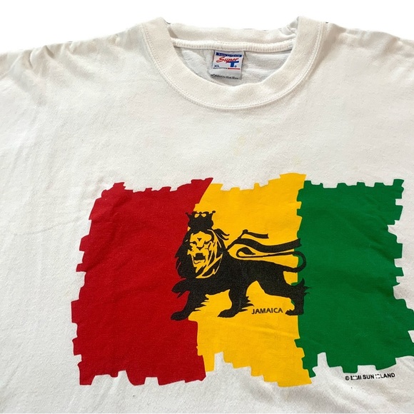 Vintage America | Shirts | Vintage 9s Jamaica Rastafarian Bob Marley ...